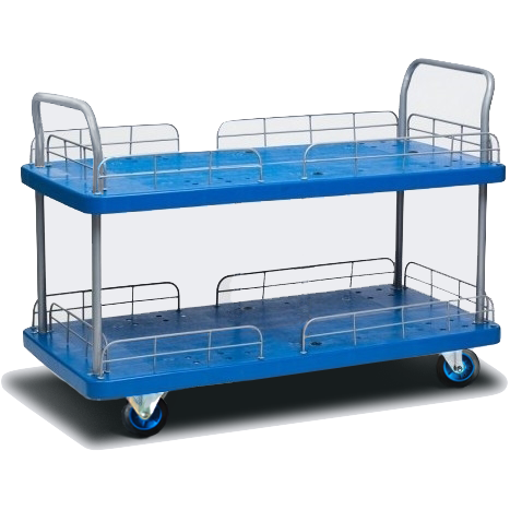 2 Tier (Extended Length) Platform Trolley | Arrow Warehousing