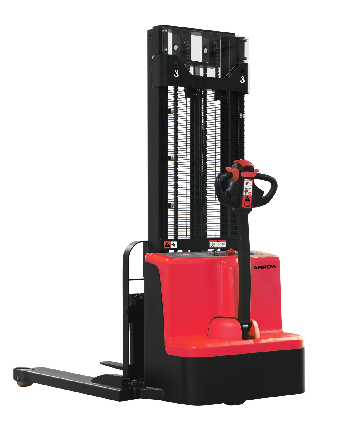 Self Propelled Electric Lift Straddle Stacker 1.5t/3.0m | Arrow Warehousing